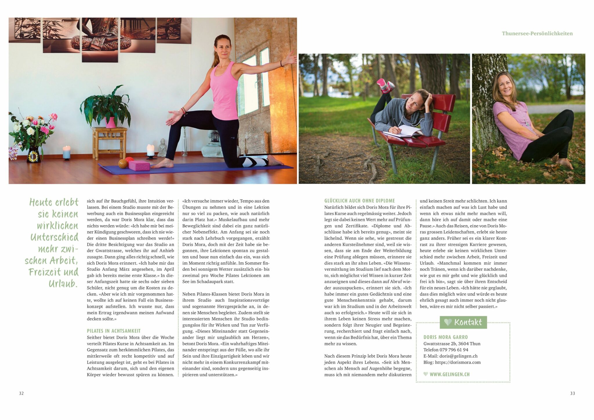 Ein neues Leben in Achtsamkeit | Doris Mora